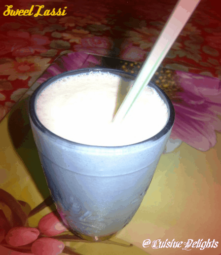Sweet Lassi - Cuisine delights